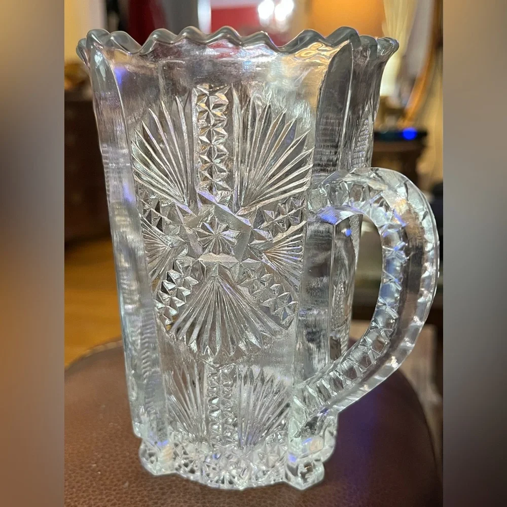 EAPG Higbee Thistle Glass | Accents | Eapg Higbee Paneled Inverted ...